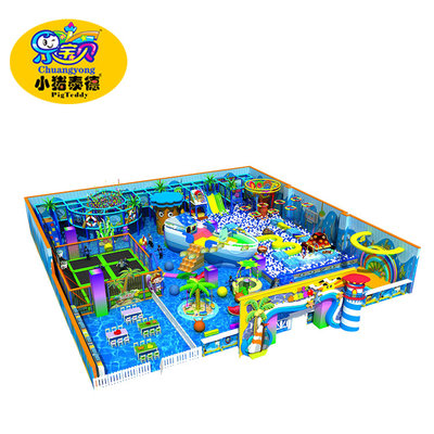 Factory direct sales commercial kids soft indoor playground equipment