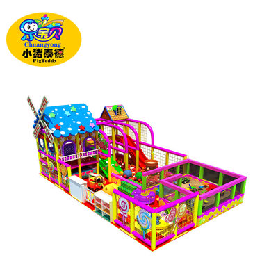 Kids soft play games colorful indoor playground equipments for sale