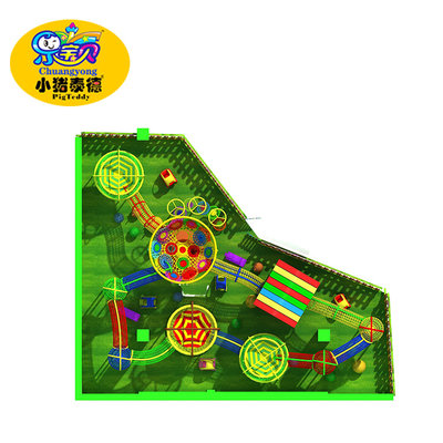 Commercial Children Indoor Obstacle Course Equipment High Capacity Fire Resistance