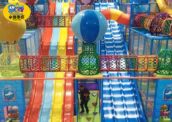 Amusement Park Kids Playground Slide Commercial Outdoor Playground Equipment