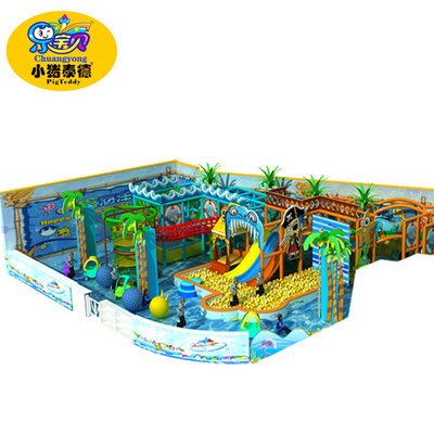 Amusement Parks Commercial Indoor Playground Equipment Fire Resistance