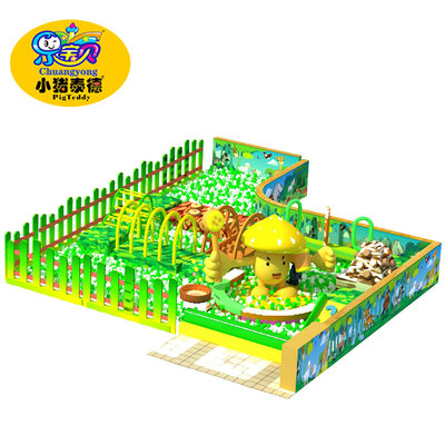Amusement Park Baby Ball Pit And Balls , Custom Small Kids Indoor Ball Pit