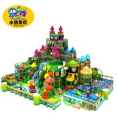 Funny Sponge Soft Indoor Playground Equipment UV - Resistance For Kids