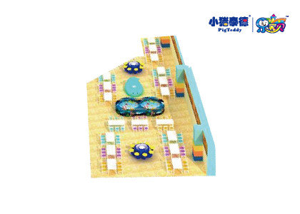 Amusement Parks Handmade Playground Equipment Environmental Protection