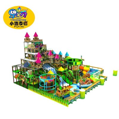 Naughty Castle Children Playground Large Indoor Play Equipment 12 Months Warranty