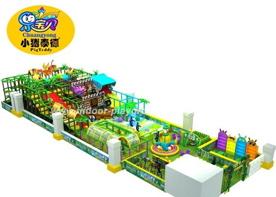 Customized Naughty Castle Attractive Commercial Indoor Play Structures Anti - UV Non - Fade