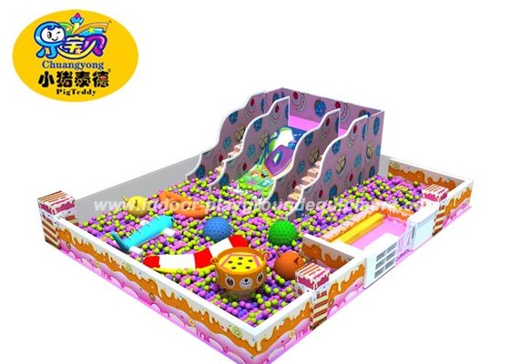 Safe Soft Indoor Playground Equipment Naughty Castle For Supermarket Anti - Static