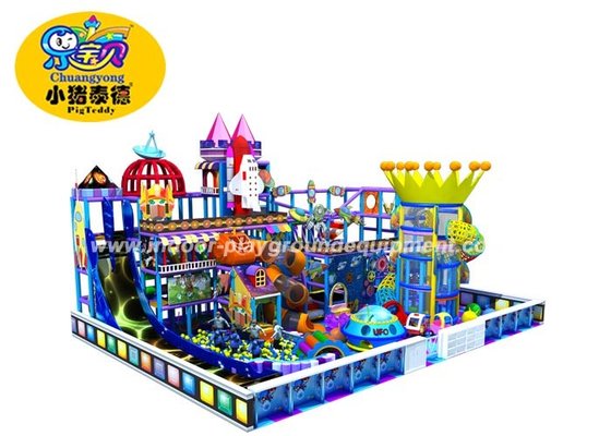 Fun Plastic Soft Indoor Playground Equipment Non - Toxic Easy To Install