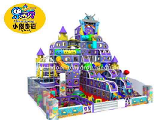 Fun Plastic Soft Indoor Playground Equipment Non - Toxic Easy To Install