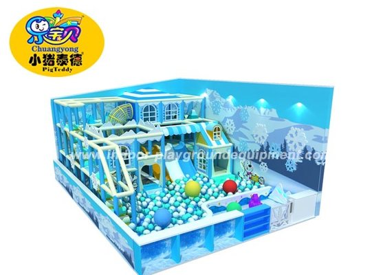 Kids Play Center Inside Soft Toys Indoor Playground Equipment Eco - Friendly Material