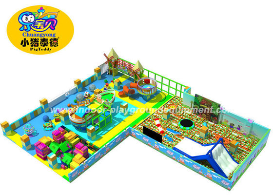 Anti UV Soft Play Area Games Equipment , Durable Kids Indoor Play Equipment