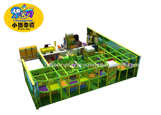 Anti - Static Plastic Castle Theme Kids Indoor Soft Play Areas For Amusement Park