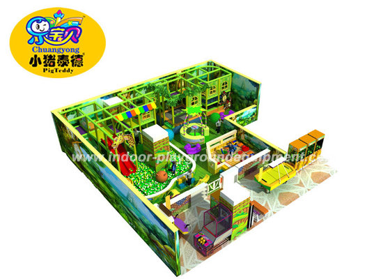Anti - Static Plastic Castle Theme Kids Indoor Soft Play Areas For Amusement Park