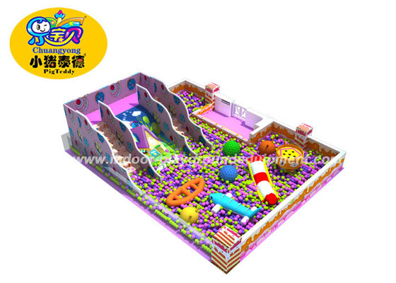 Customized Soft Gym Indoor Playground , Kids Soft Play Area With Ball Pool