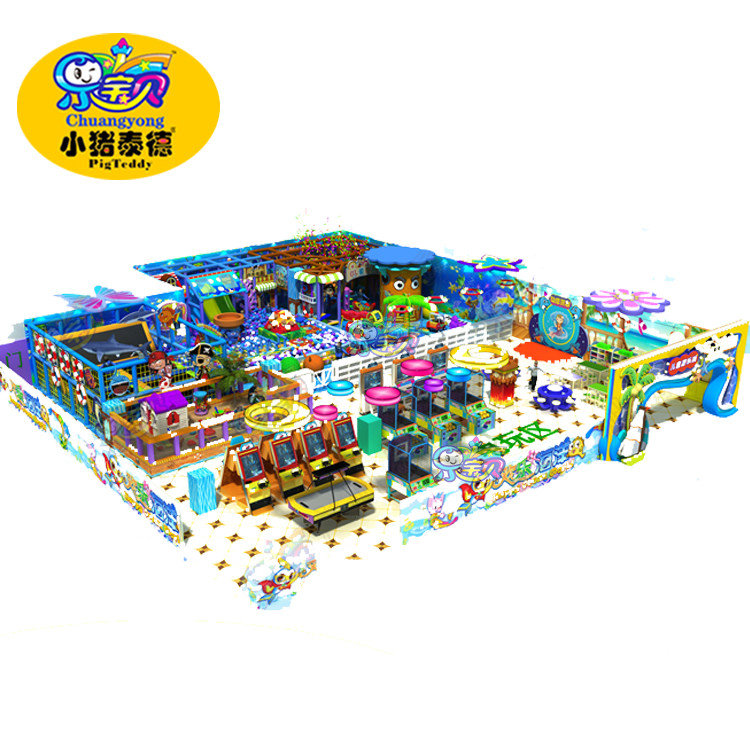 Professional manufacturer design Soft play area kids playground