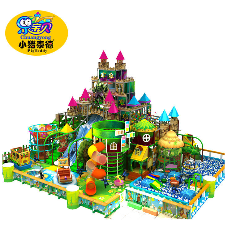 Funny Sponge Soft Indoor Playground Equipment UV - Resistance For Kids