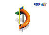 Commercial Outdoor Play Equipment , Indoor Steep Slides For Children'S Playground