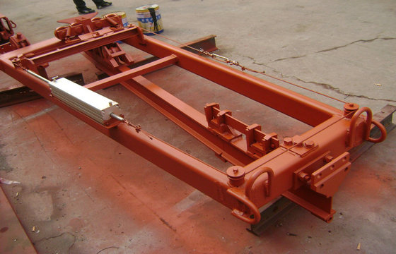 Manual Mining Monorail System switch track system via pull cable for surface mining equipments