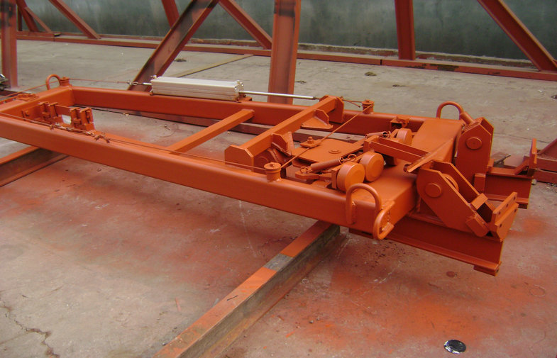 1.2m Width turnout junction mining Monorail System switches with car arrester Apply to track