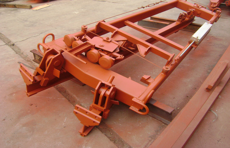 16°, 3m Mining Monorail System switch Apply to I155 track for for omni-directional movement