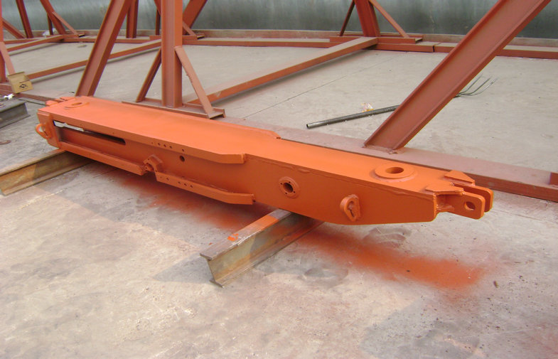 custom 8 ton 4DUO Mining Hydraulic Drive Hoist Monorail Beam 519mm For Monorail