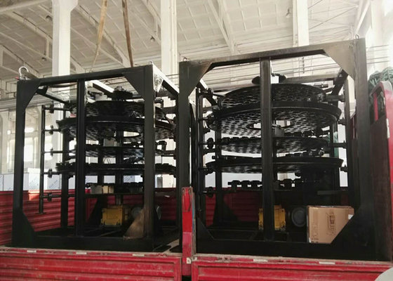 ぬれた材料のためのタイプ正方形の鉄骨フレームの連続的な乾板の乾燥装置を押して下さい
