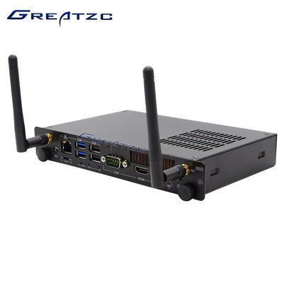 I5 5200U Industrial Embedded Computer DC12V DC19V , Support 4K Mini Industrial PC