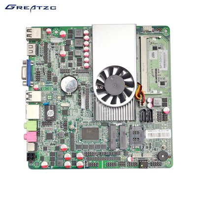 ZC-1037U-6C Industrial PC Motherboard With HD Graphics Card 1080P Playing