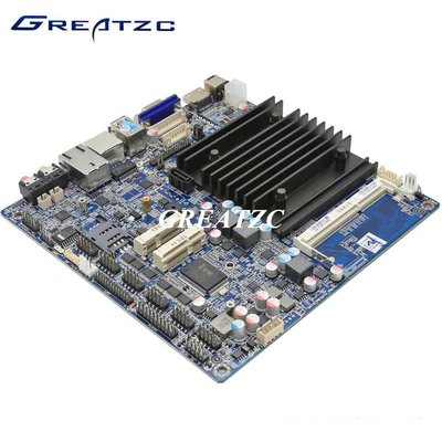 Noiseless Dual LAN Motherboard With WIFI , INTEL Bay Trail Motherboard Fanless 