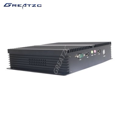 HD Industrial Small Fanless PC With Intel Celeron 1037U CPU 1 LAN Port