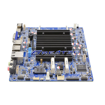 Fanless MINI ITX Motherboard Integrated CPU N3150 With Low TDP 6W Quad Core