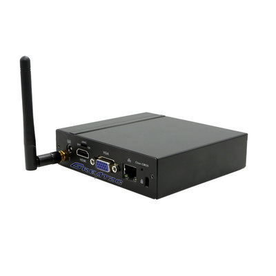 Barebone Fanless Mini Atom PC N2807 , Mini ITX Computer With HDMI VGA