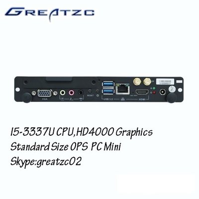 I3 3227U CPU Open Pluggable Specification PC Digital Signage Mini PC 1080p