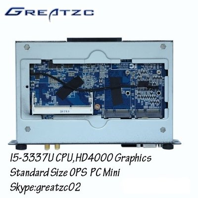 I3 3227U CPU Open Pluggable Specification PC Digital Signage Mini PC 1080p