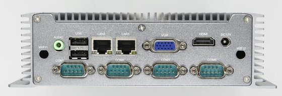 I5 3337U Fanless Industrial Mini PC With 6 COM Ports Dual LAN 2RJ45