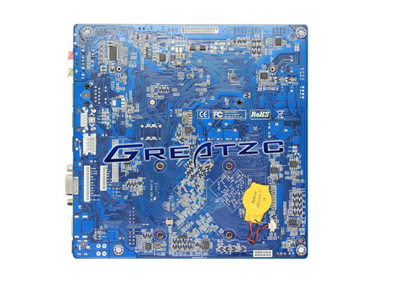 J1900 CPU mini itx fanless motherboard LVDS HDMI VGA , 2 COM Industrial Boards
