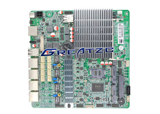 Quad LAN Gigabit Fanless Motherboard J1900 Processor / pf Sense Motherboard