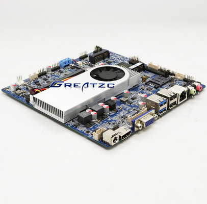Indusrial I3 Mini ITX Motherboard Skylake Core I3 6100U CPU,Support 4K,3 Display DP VGA LVDS ZC-T6100SL-D4