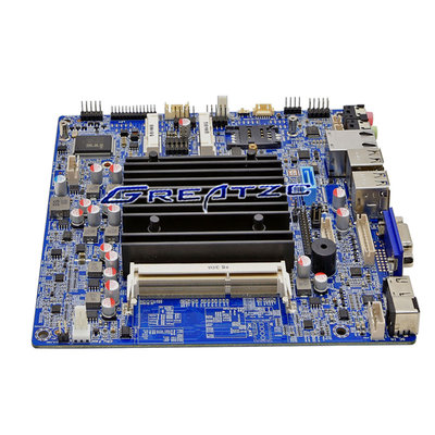 Fanless MINI ITX Motherboard Integrated CPU N3150 With Low TDP 6W Quad Core