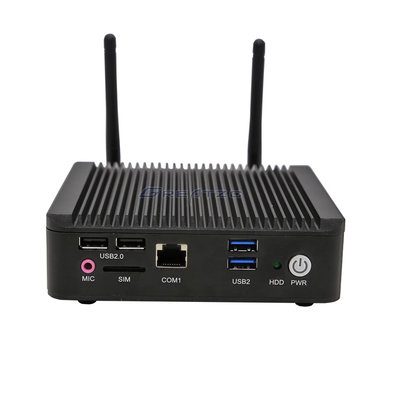 ZC - G18DL CPU Industrial Fanless Computer Dual Core With USB 3.0 HDMI VGA