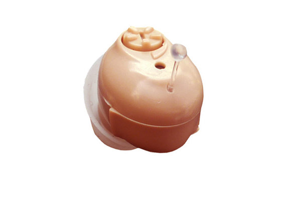 100hrs Battery CIC Hearing Aids For Severe Hearing Loss Low Level Noise Input