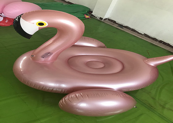 190*120cm Inflatable Pool Floats Children Rose Gold Flamingo Float