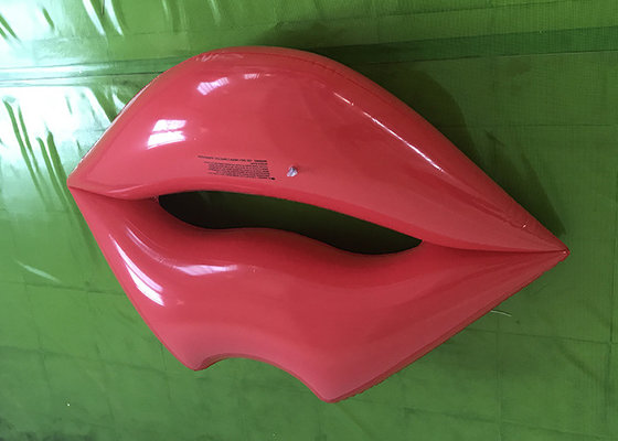 Air Mattress With Swimming Pool Floats Inflatable Red Lip Style Floating Toy