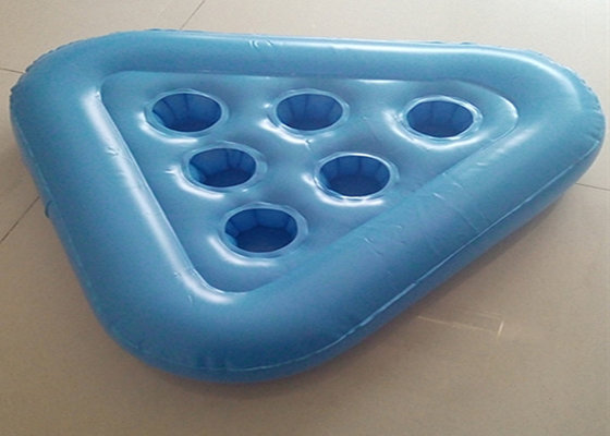 Cool Blue Inflatable Cup Holder Pool Drink Floats Water Party Used 50*10cm