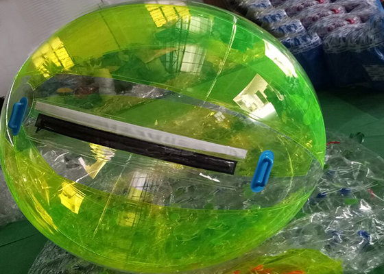 Green / Yellow PVC Water Ball , Sports Toy Inflatable Human Hamster Ball WB-PVC2M