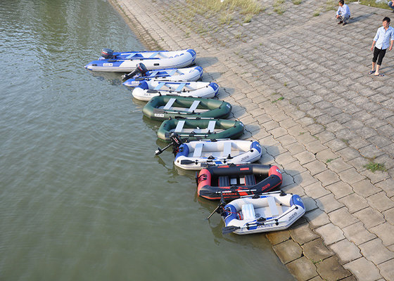 Water Play PVC Inflatable Kayak Boat Fishing Boat For 1 - 8 Persons