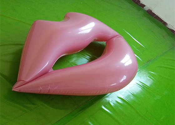 Pink Lip Swimming Pool Floats Inflatable Floating Toys WF-42