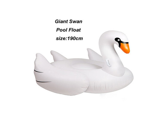 190*120cm Water Toy White Swan Float for Float Water Swimming
