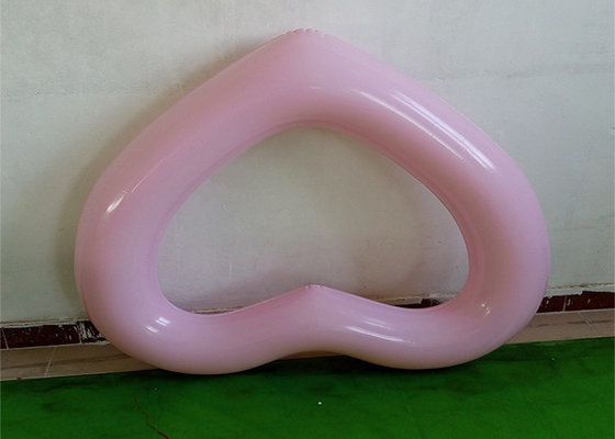 Pink Heart Swimming Pool Floats Inflatable Floating Toys WF-57