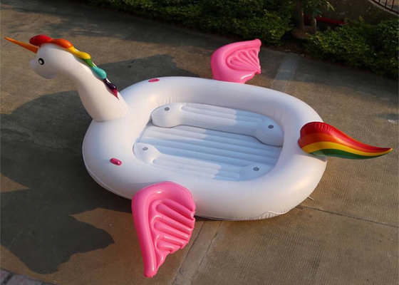 Large Unicorn Float 500CM 0.46mm PVC Inflatable Water Float Colorful  Float